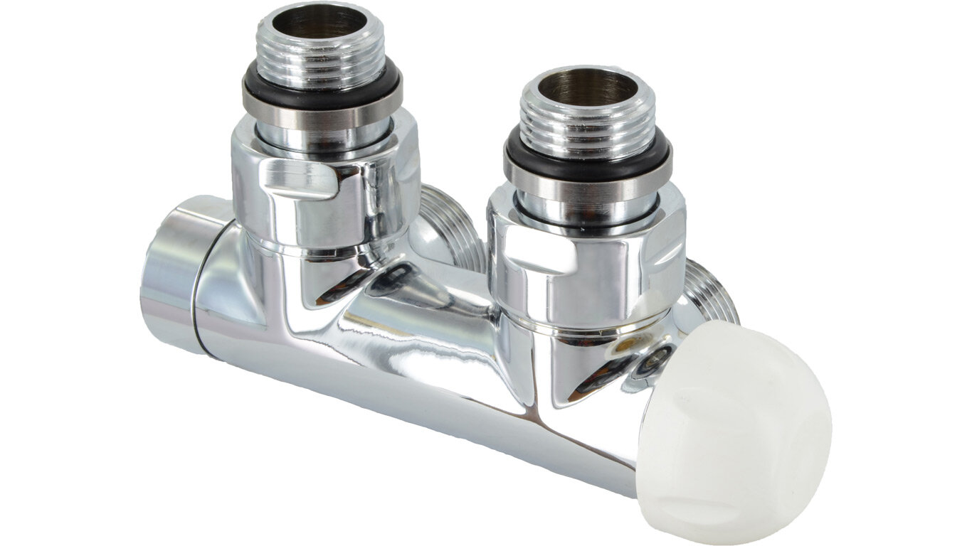 POLETTI Twin-Thermo V371 středový rohový termostatický ventil ...